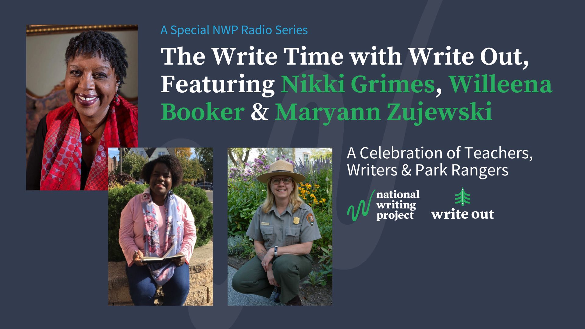 The Write Time with Write Out, Featuring Nikki Grimes, Willeena Booker ...