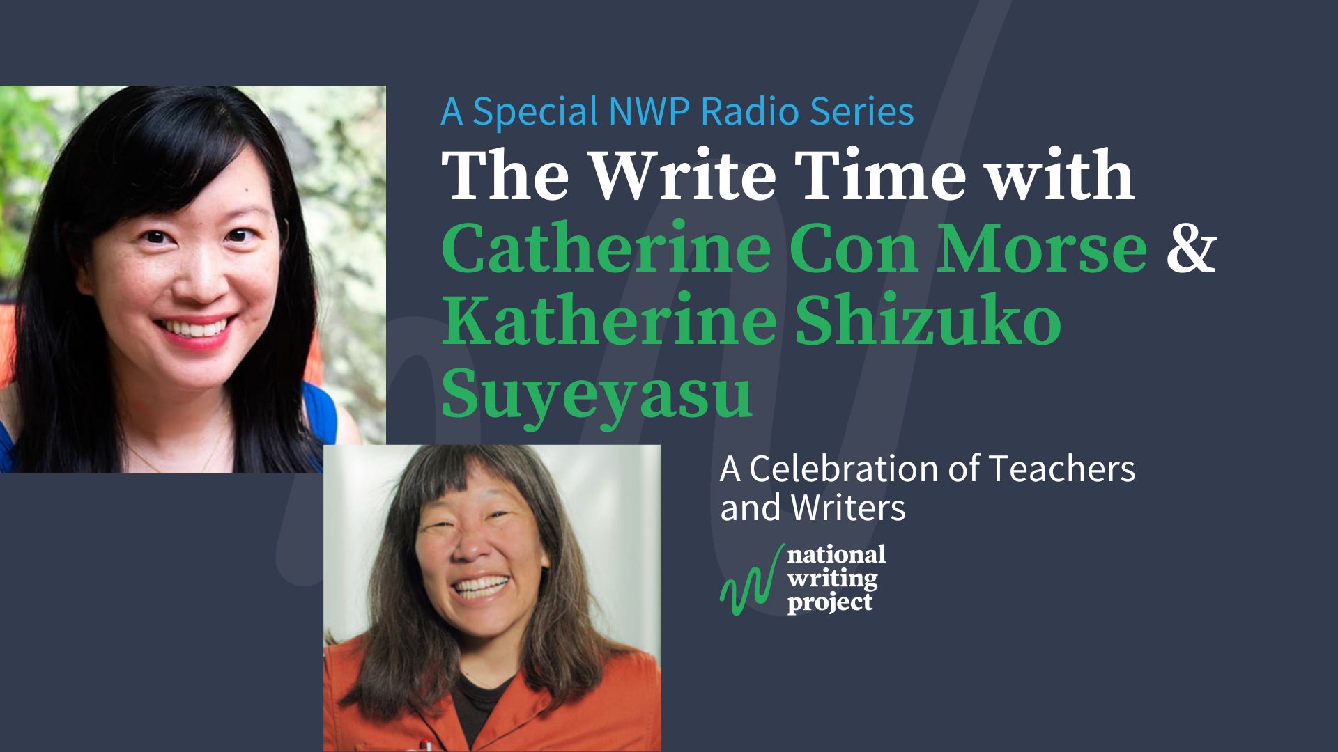 The Write Time with Author Catherine Con Morse and Educator Katherine Shizuko Suyeyasu – Teach ...